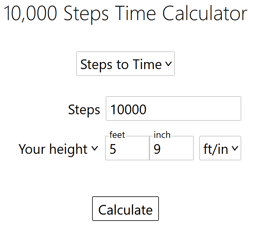 How Long Does it Take to Walk 10000 Steps